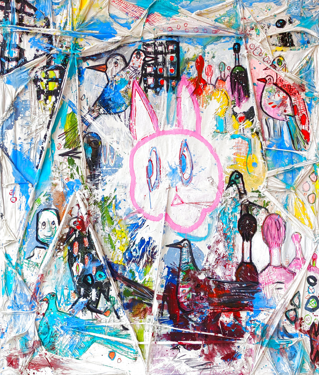 Spring in Pink 2023 Mixed Media on Canvas by Costel Iarca - For Sale on ...