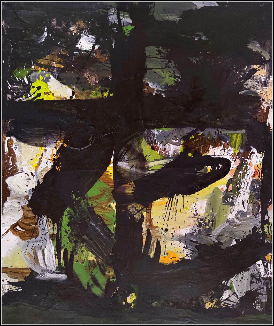 Emotional Distance 2019 Acrylic on Canvas by Costel Iarca - For Sale on ...