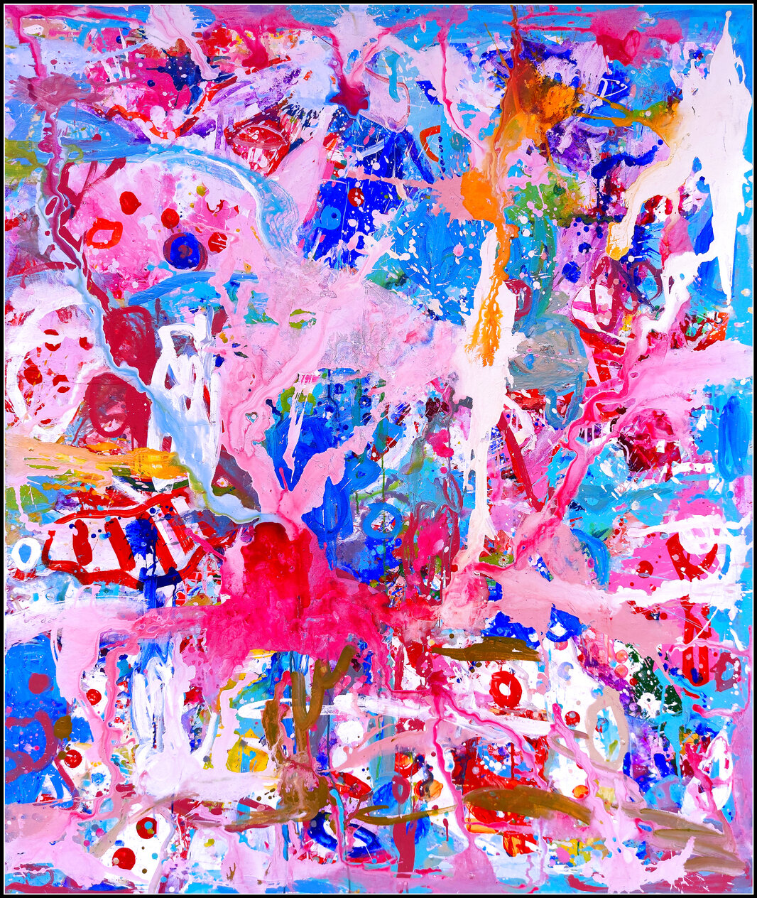 Values and Changes No 1 2019 Acrylic on Canvas by Costel Iarca - For ...