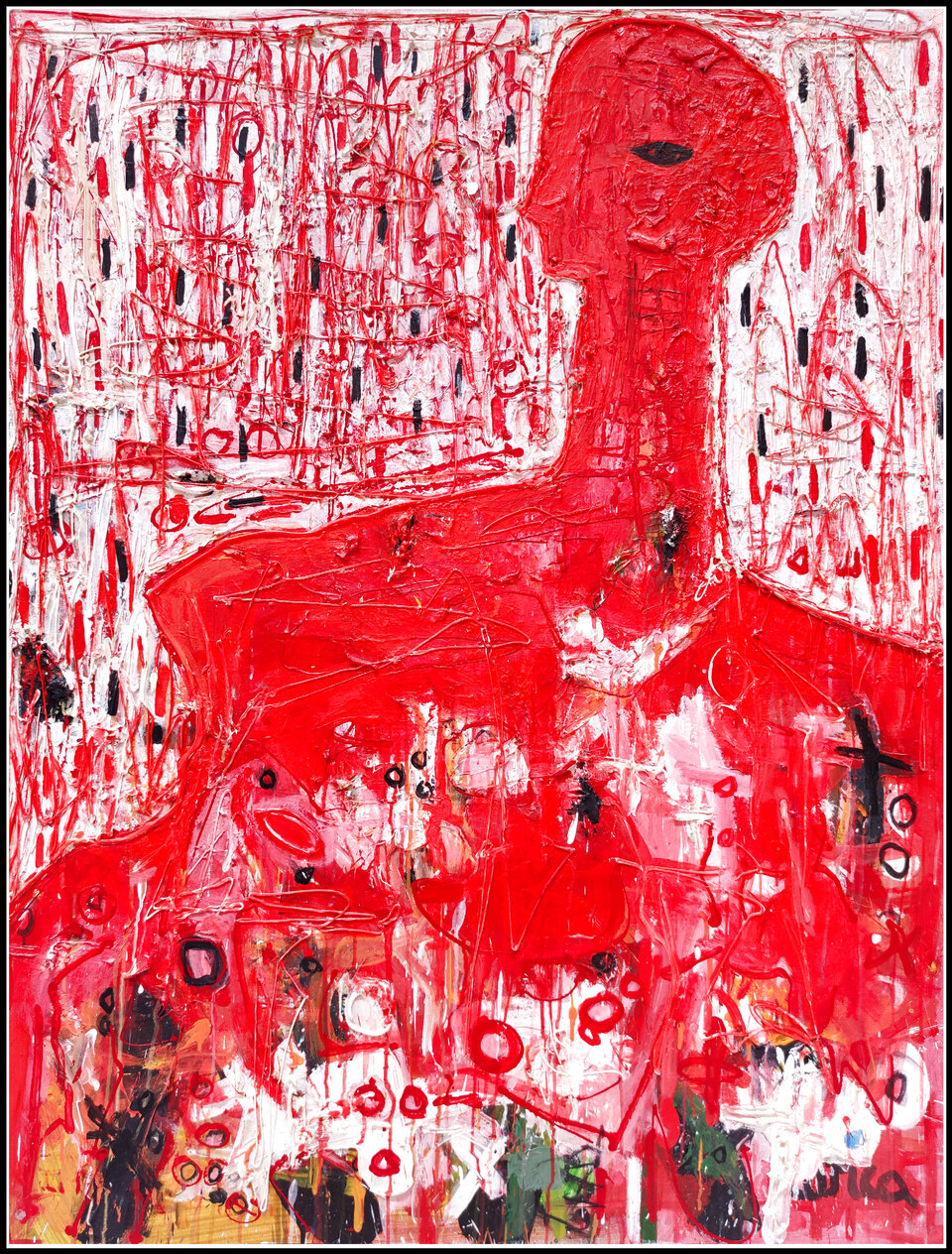 Man of Our Time 2019 Acrylic on Canvas by Costel Iarca - For Sale on ...