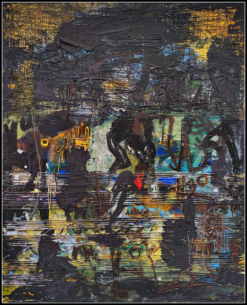 Off Limits 2023 Acrylic on Canvas by Costel Iarca - For Sale on Art ...