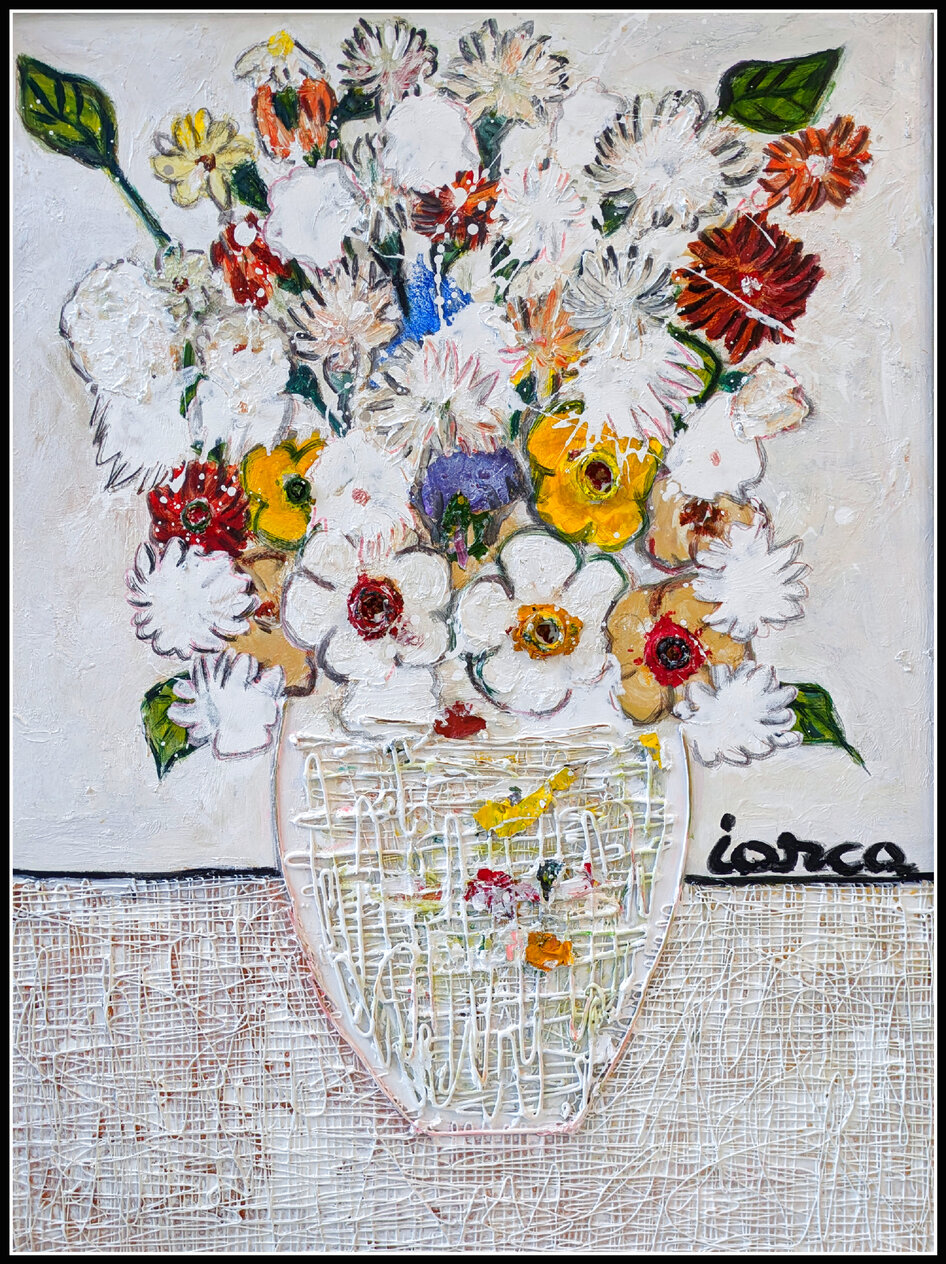 White Still Life 2021 Acrylic on Canvas by Costel Iarca - For Sale on ...