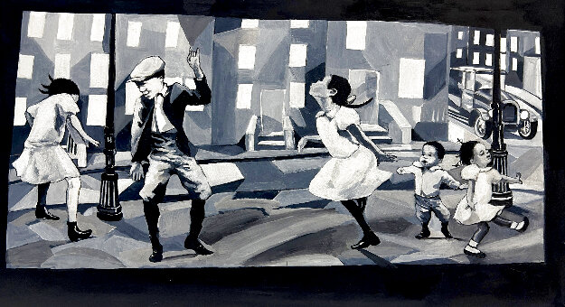 Bring on the Beat Watch Her Two Feet Acrylic by Rachel Isadora - For ...