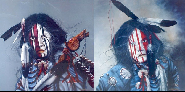 Wounded Knee Suite of 2 1990 Limited Edition Lithographs by J.D ...