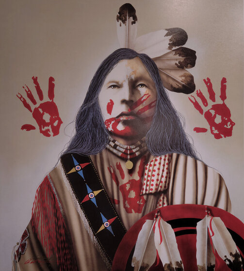 Holds the Victory AP 1997 Limited Edition Lithograph by J.D. Challenger ...