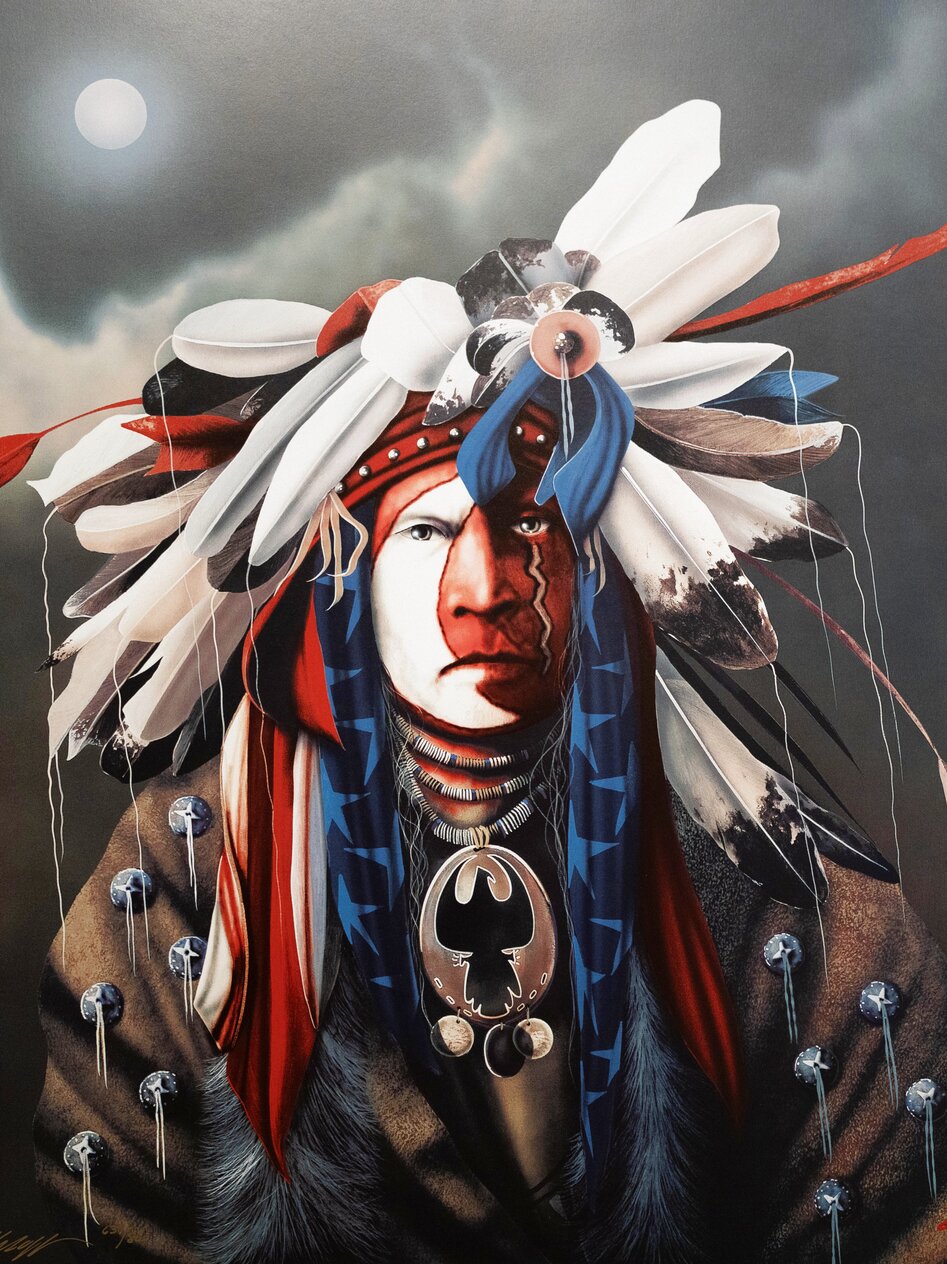 Seeking the Vision 1997 Limited Edition Lithograph by J.D. Challenger ...