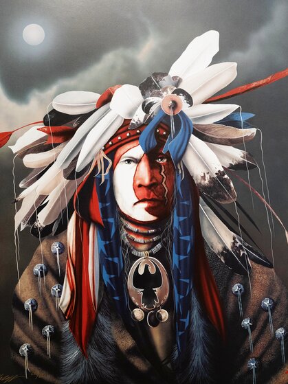 Seeking the Vision 1997 Limited Edition Lithograph by J.D. Challenger ...