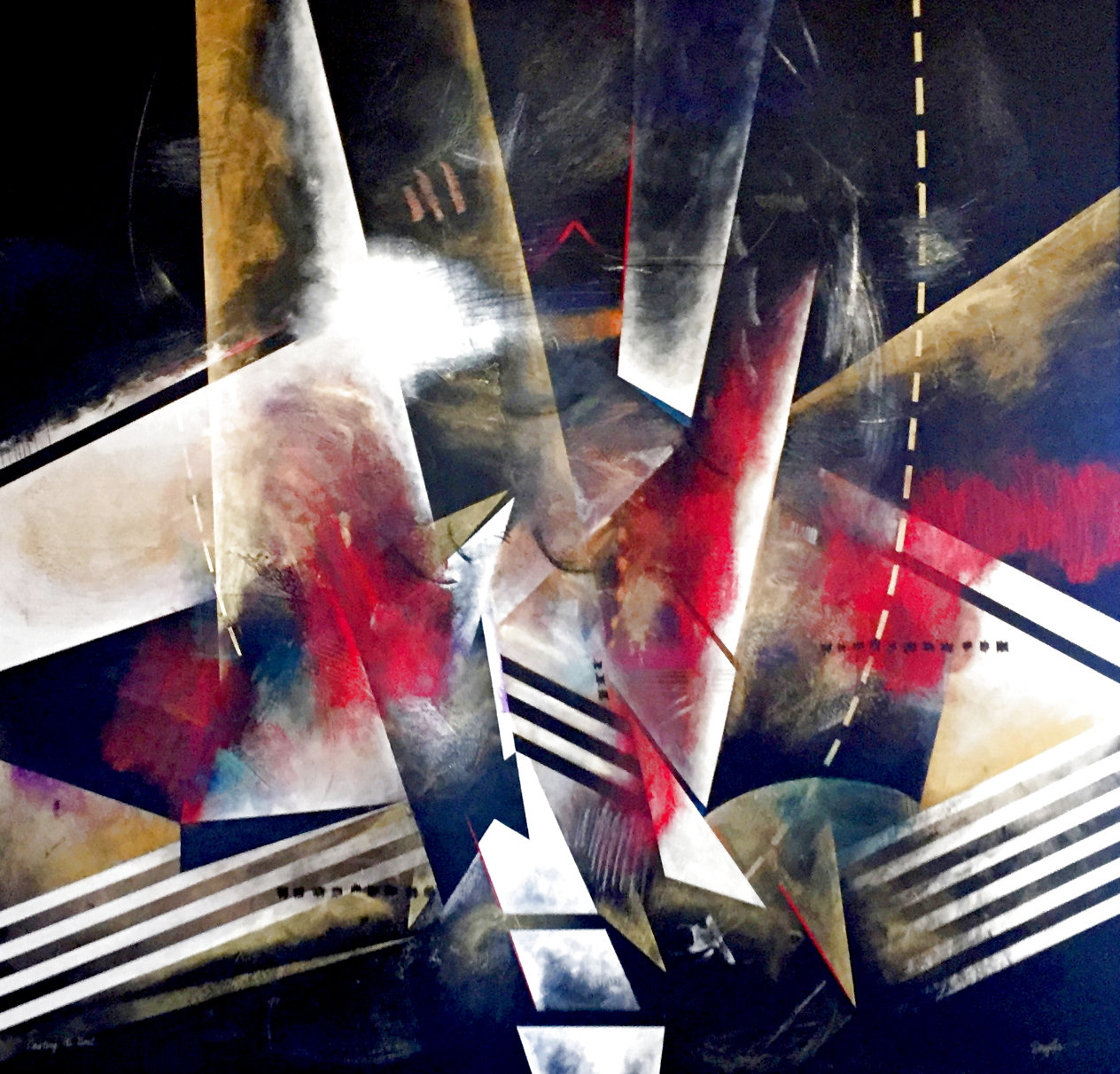 Courting the Soul 2000 Oil on Canvas by John Douglas Cline - For Sale on Art Brokerage