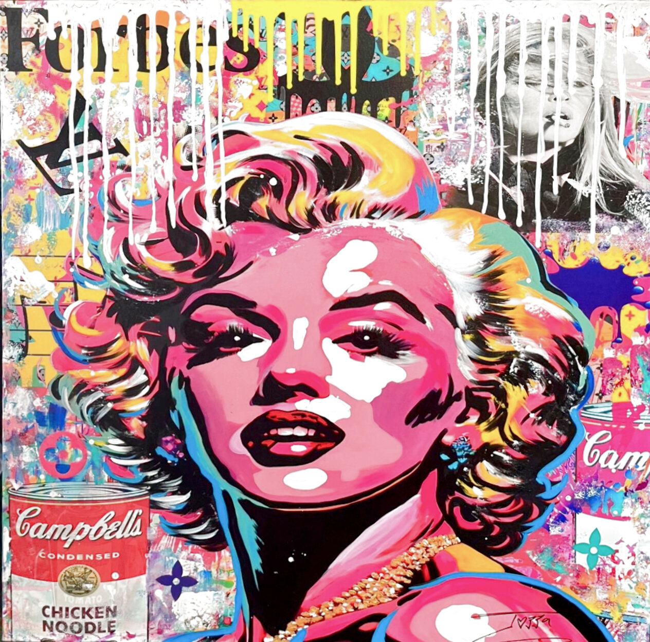 Forbes Unique 2024 Mixed Media on Canvas by Jozza - For Sale on Art ...