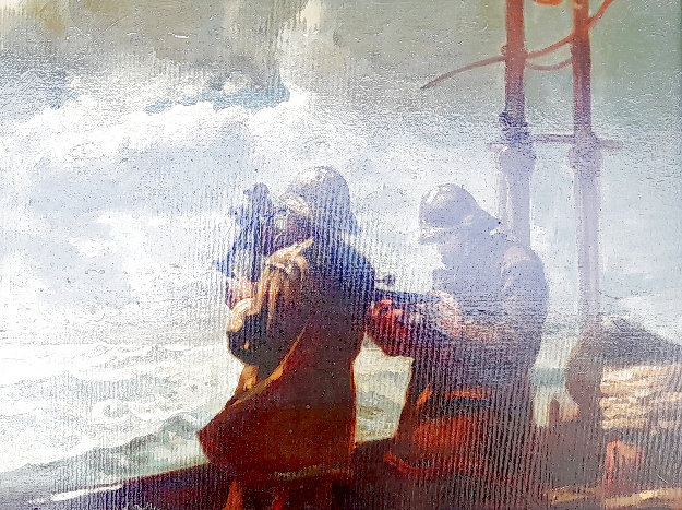 Seascape Oil on Canvas by John William Orth - For Sale on Art Brokerage