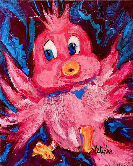 Rosalie 2021 Mixed Media on Canvas by Kalinka Duaiv - For Sale on Art ...