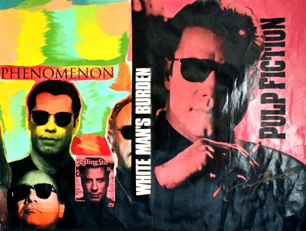 pulp fiction poster signed