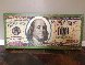 New $100 Bill Unique 2007 20x46 by Steve Kaufman