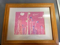 Landscape Far Yonder 1983 Mixed Media by Kofi Kayiga - For Sale on Art ...