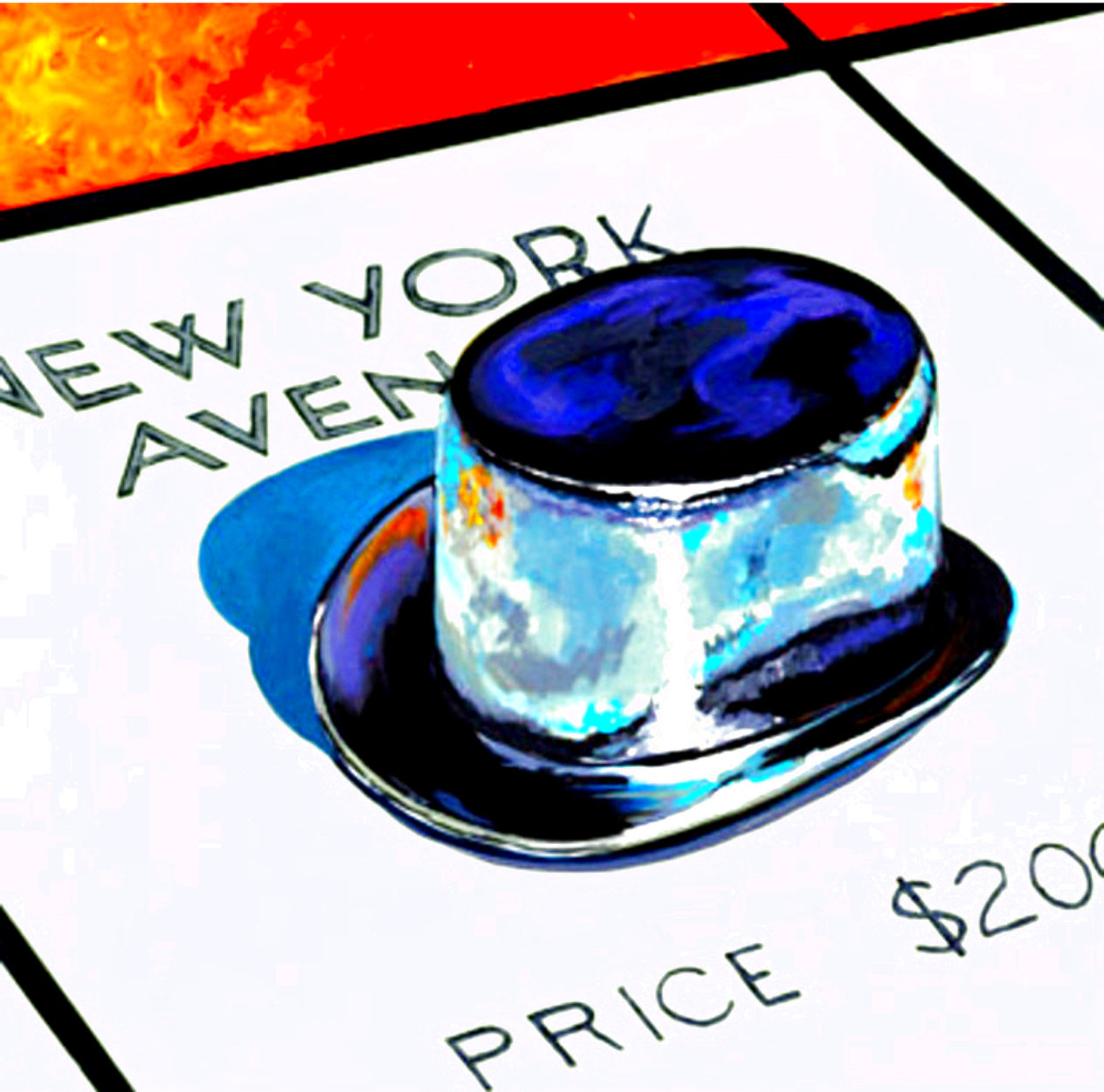 New York Avenue - Top of My Game Giclee 30x30 by Jim Keifer - For Sale ...