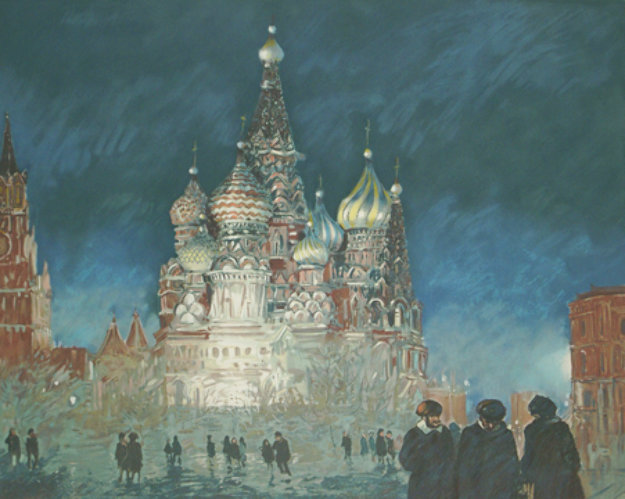 Moscow Nights Limited Edition Lithograph by John Kelly - For Sale on ...
