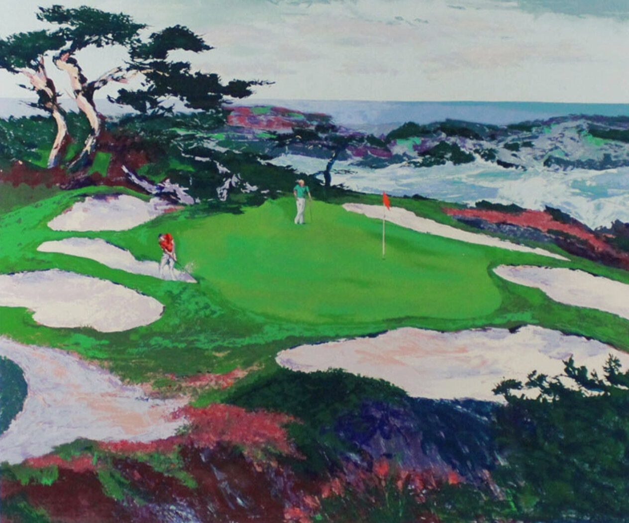 Cypress Point 1988 Limited Edition Serigraph by Mark King - For Sale on ...