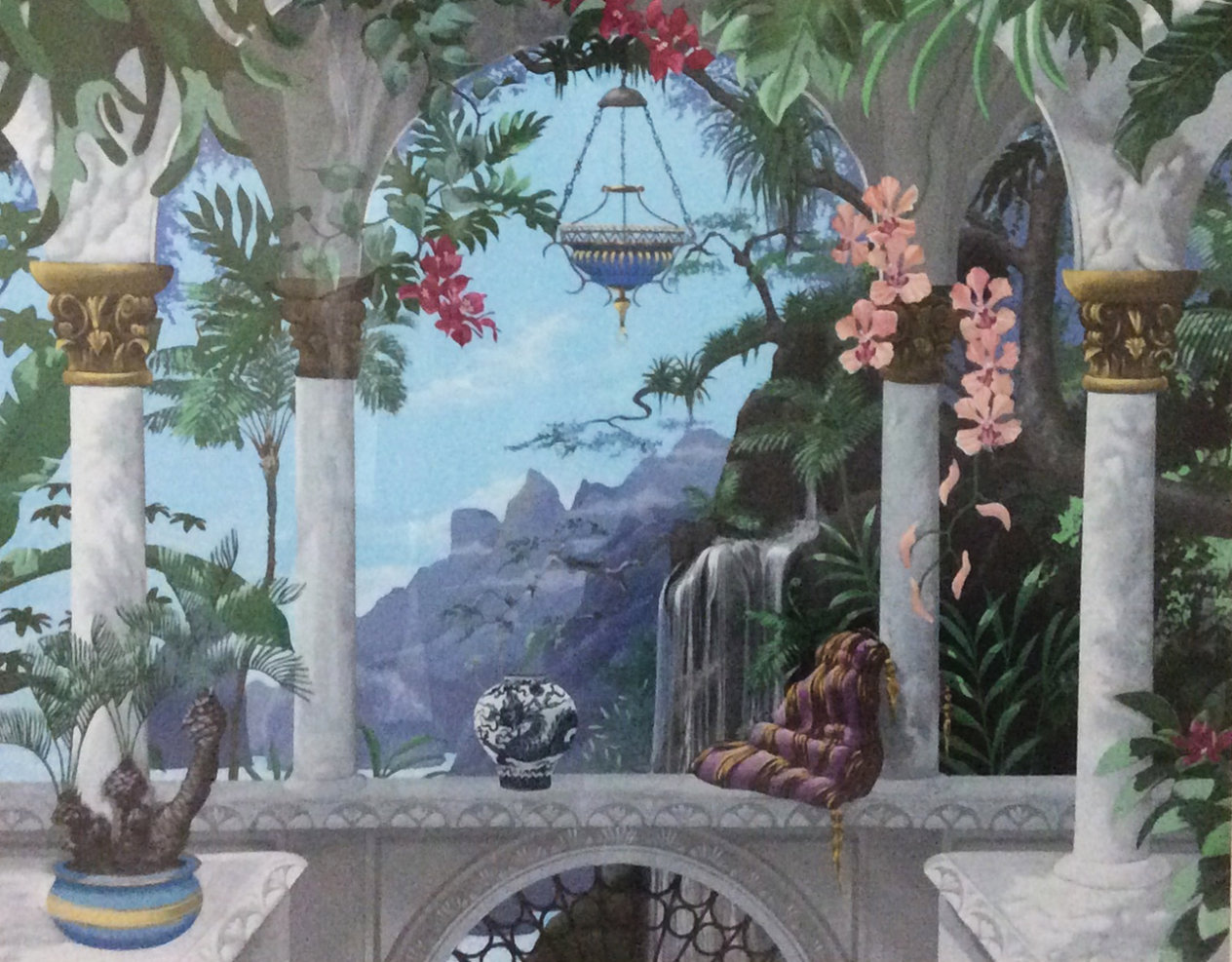 Meditation in Tijuca, 1991, 30x36, Serigraph on Paper, by John Kiraly ...