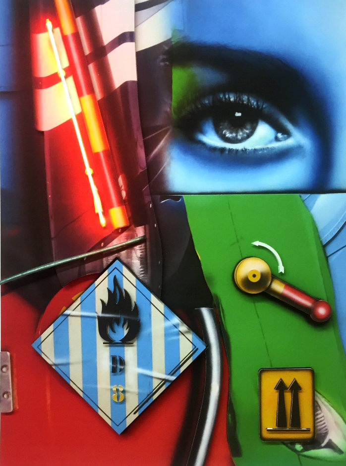 Peter Klasen German Artist Paintings For Sale - 2 Listings