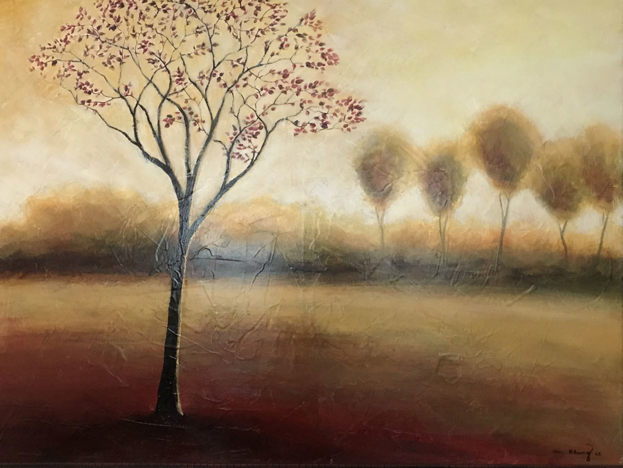 Nature's Colors 2003 37x47 by Mike Klung - For Sale on Art Brokerage