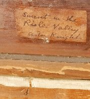 Sunset at the Risle Valley 1890 Oil on Canvas 35x43 by Louis Aston ...