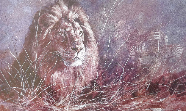 King 1996 Limited Edition Serigraph by Kobus Moller - For Sale on Art ...