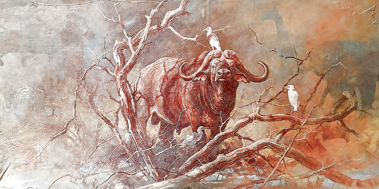 Big Five Series: Moments in One 1996 Limited Edition Serigraph by Kobus ...