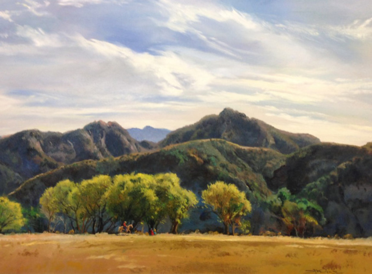 There Was a Song in My Heart 37x46 by Emil Kosa Jr.