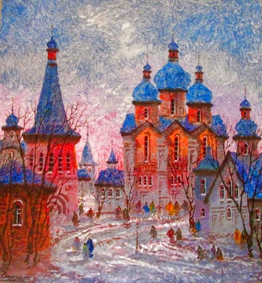 Park West: Anatole Krasnyansky Russian Artist Paintings/prints For Sale ...