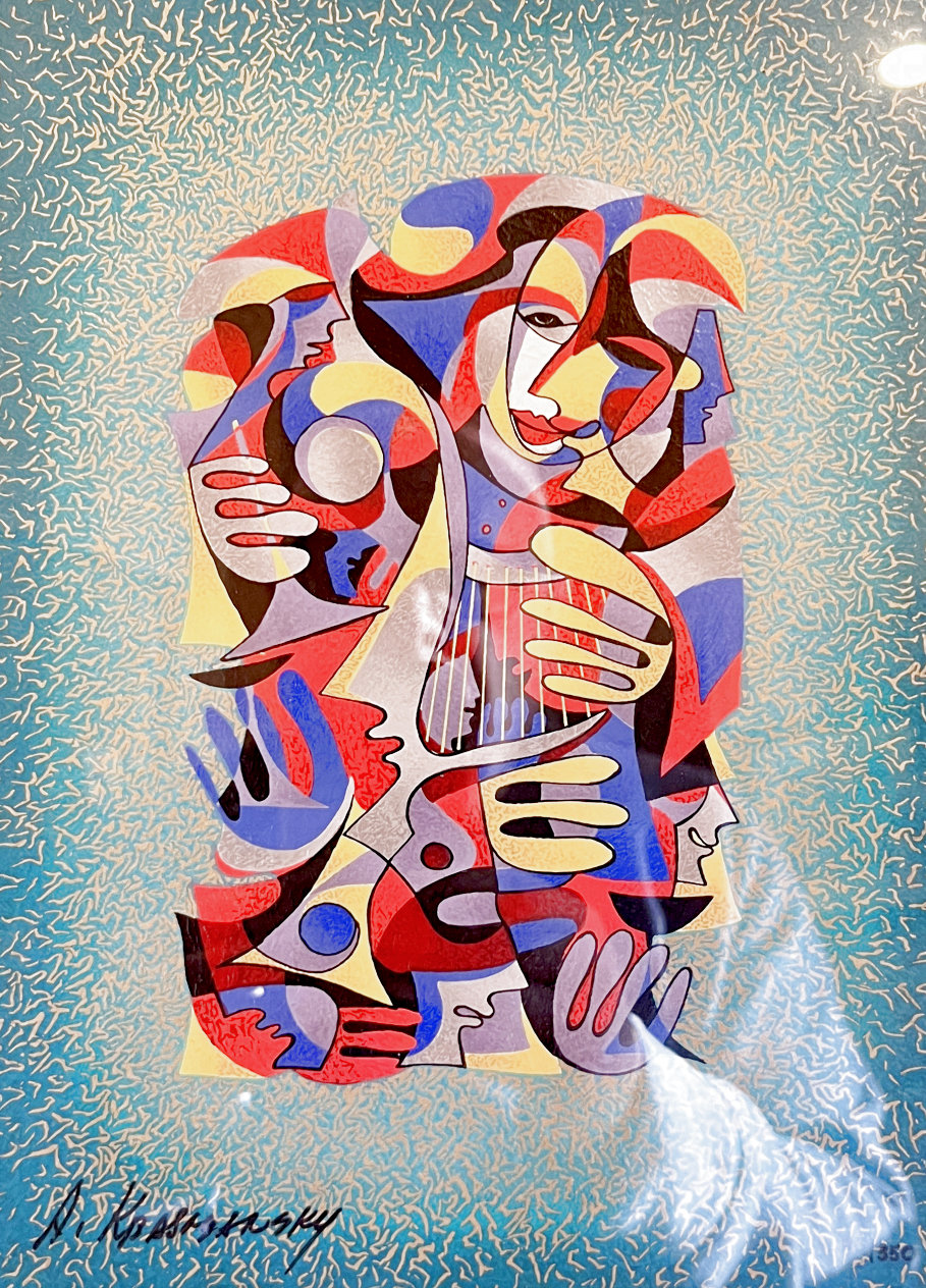 Harp IV 2000 Limited Edition Lithograph by Anatole Krasnyansky - For ...