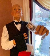 Tom Kuebler, Curly the Butler, Silicone Sculpture by Tom Kuebler - For ...