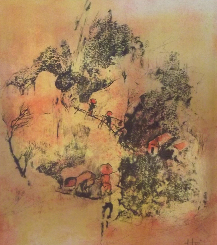 Park West: Vietnamese Artist Lebadang, Prints And Paintings For Sale ...