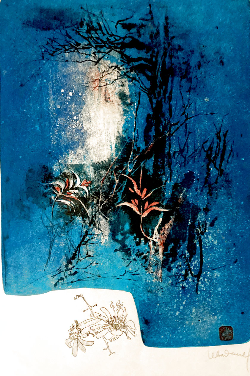 FLEUR III EA 1978 Limited Edition Lithograph by Lebadang - For Sale on ...