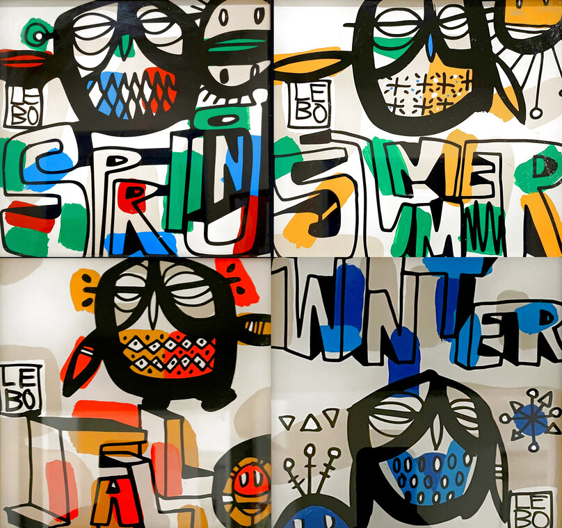 David Le Batard Lebo Original Paintings, Watercolors, Drawings And ...