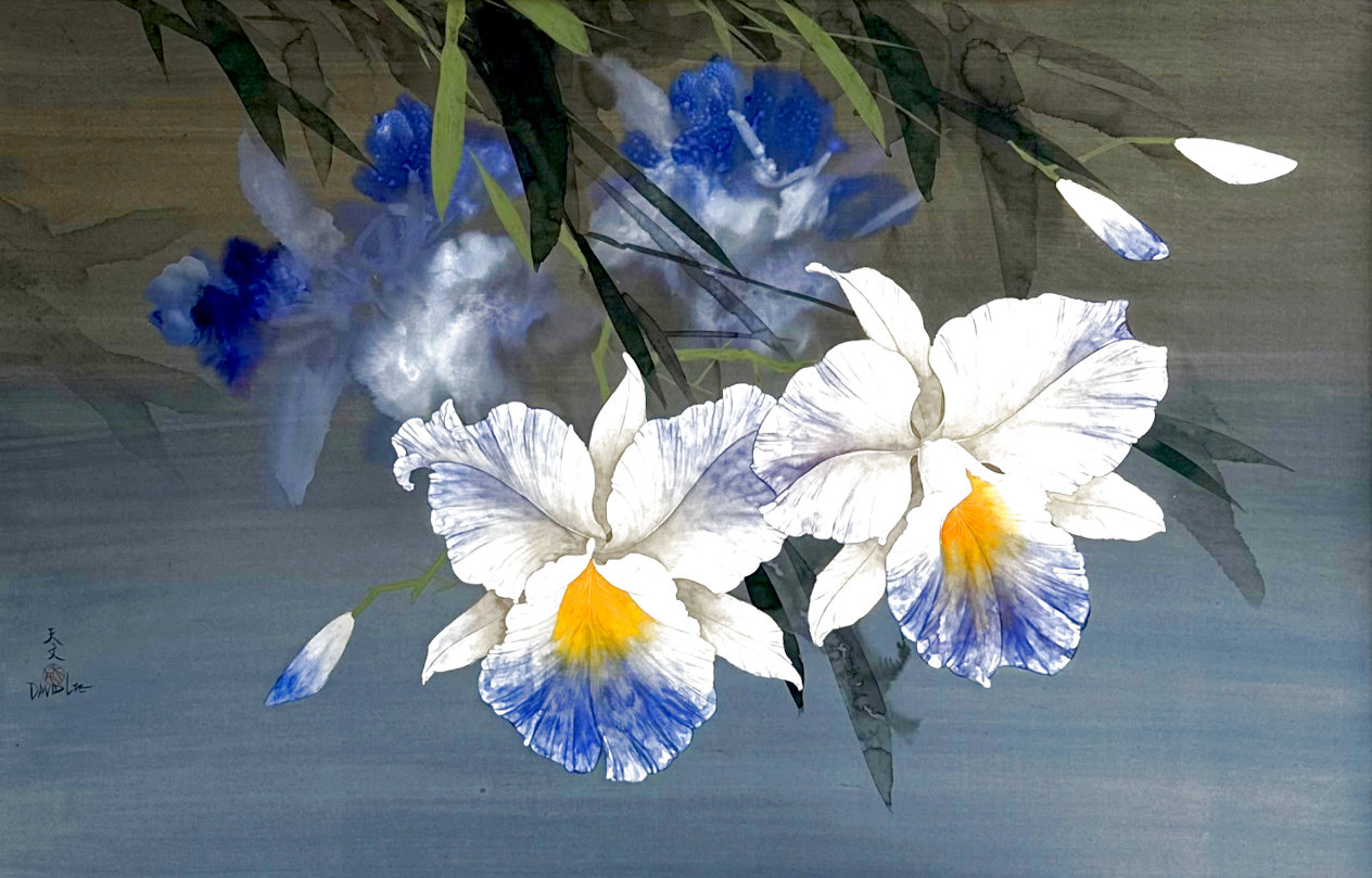 Elegant Motion Oil on Canvas by David Lee - For Sale on Art Brokerage