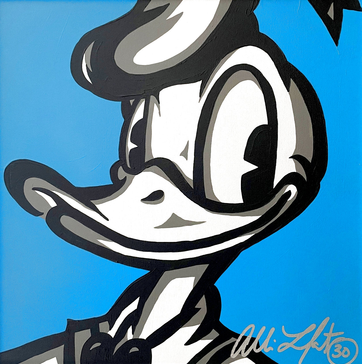 Donald 2005 Acrylic on Canvas by Allison Lefcort - For Sale on Art ...