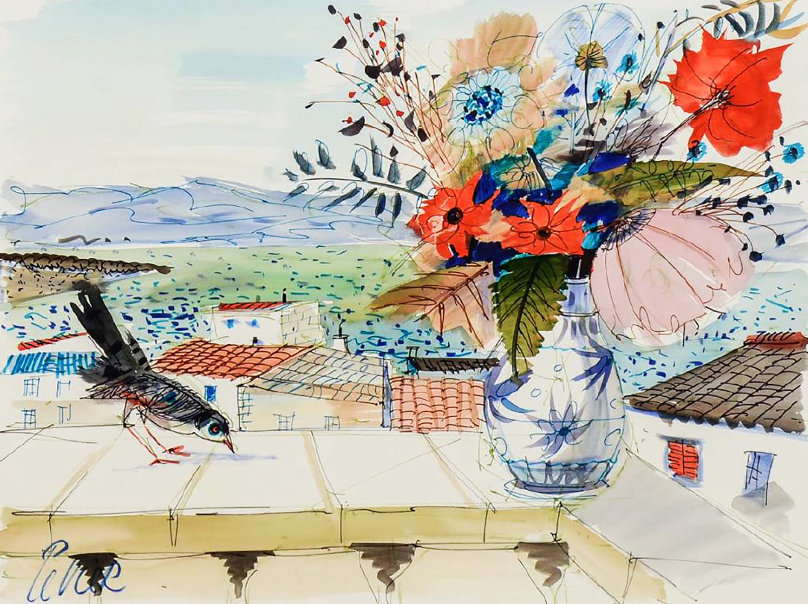 Charles Levier French Contemporary Artist Paintings For Sale