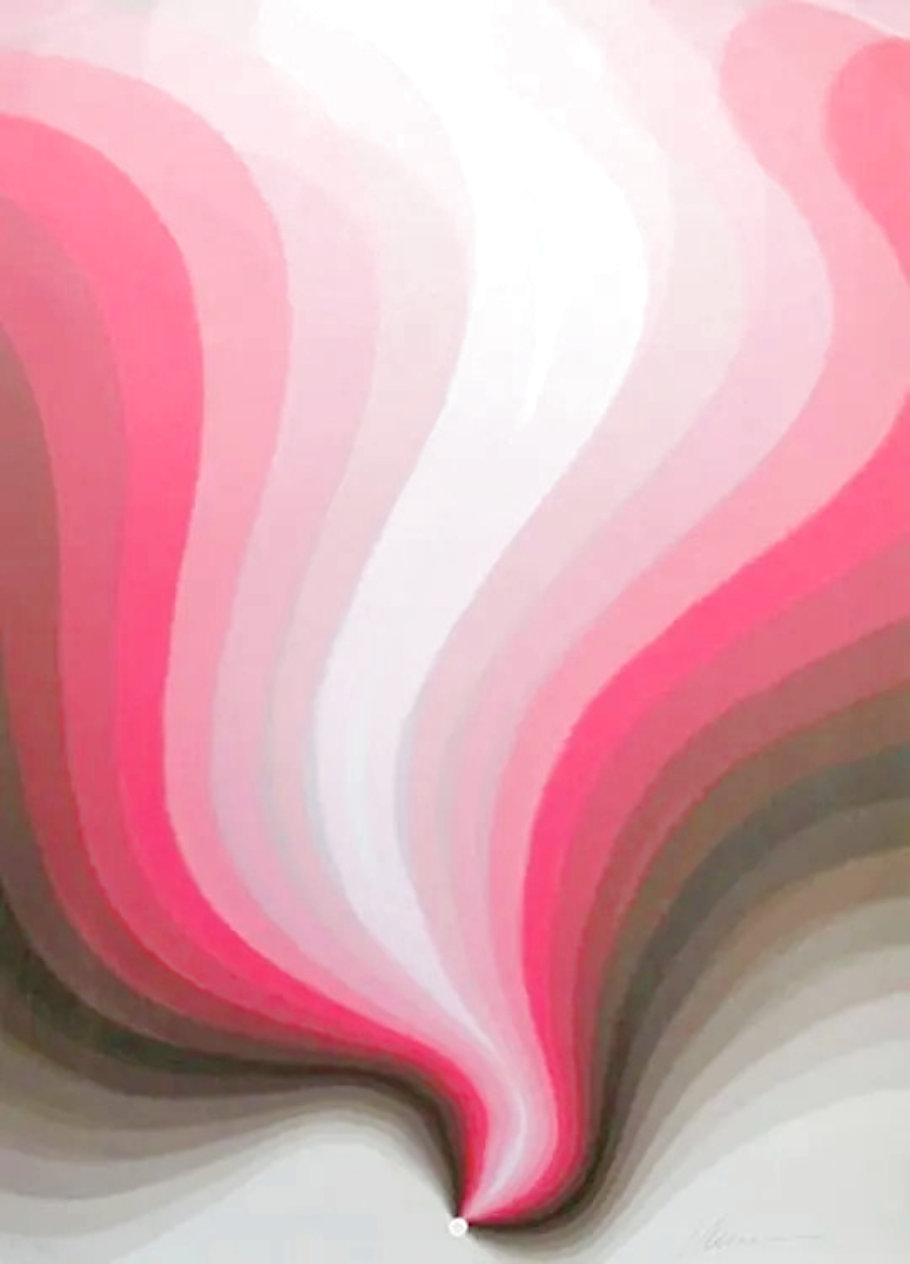 New Wave Serigraph 32x24 by Lev Moross - For Sale on Art Brokerage