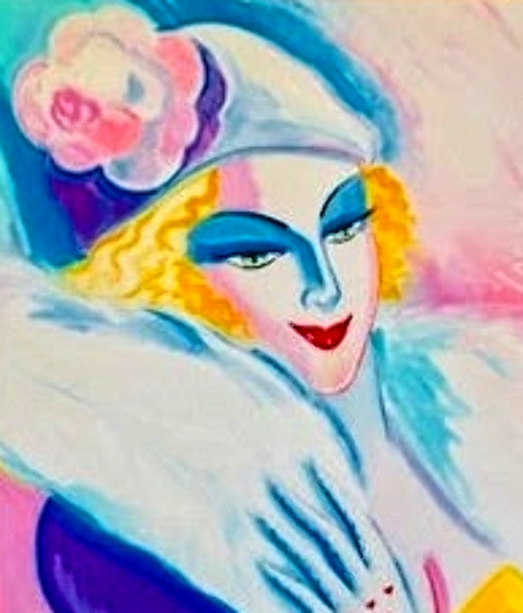 Snakelady of Scottsdale 1986 Oil on Canvas 30x28 by Earl Linderman ...