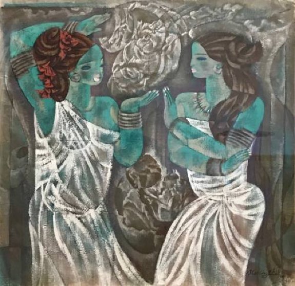 Spirit of Flower by Zhou Ling - For Sale on Art Brokerage