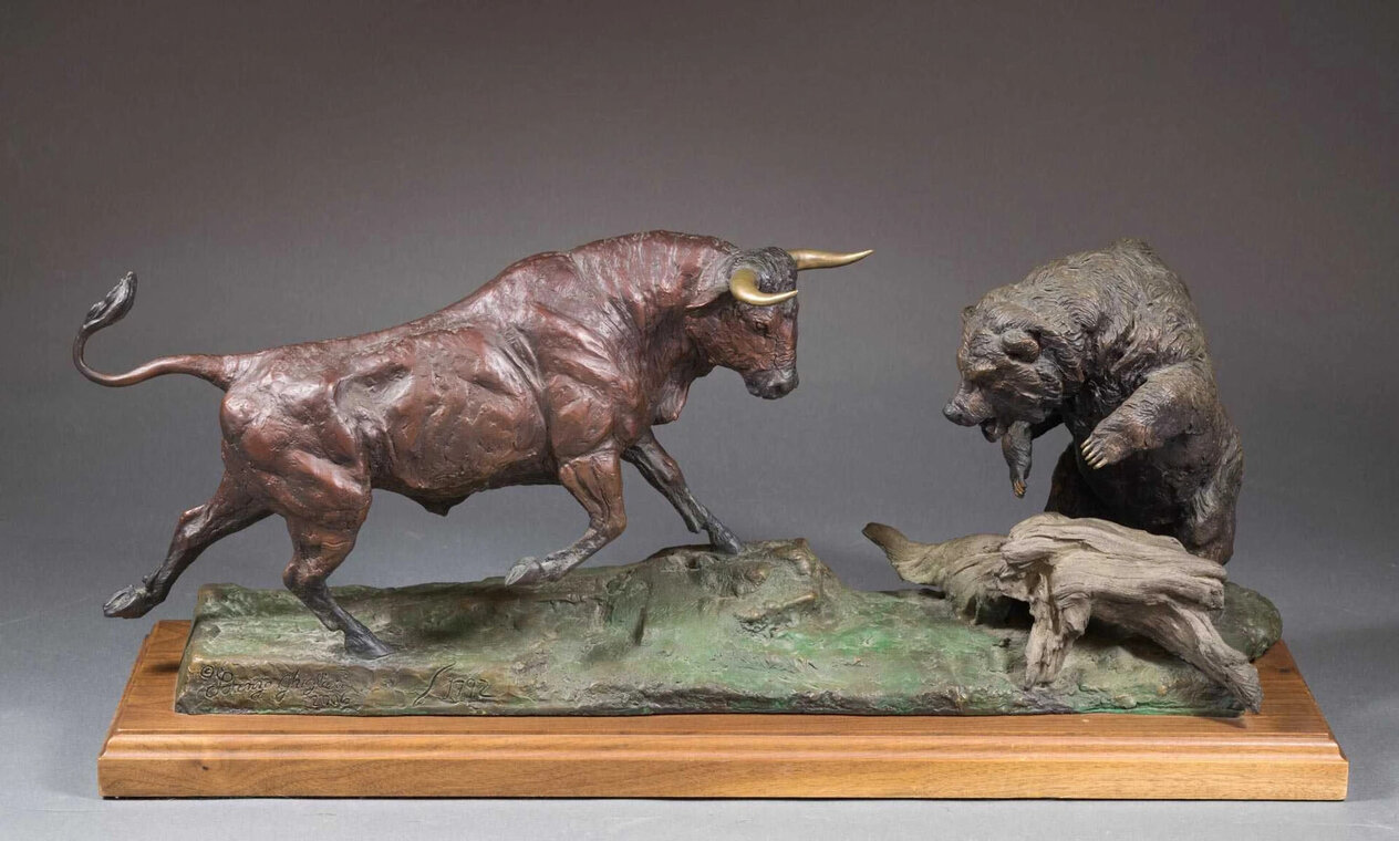 New Powerful Exchange 2006 Limited Edition Bronze Sculpture by Lorenzo ...