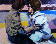 Love Scene II HC 1984 Lithograph 38x44 by Aldo Luongo - For Sale on Art ...