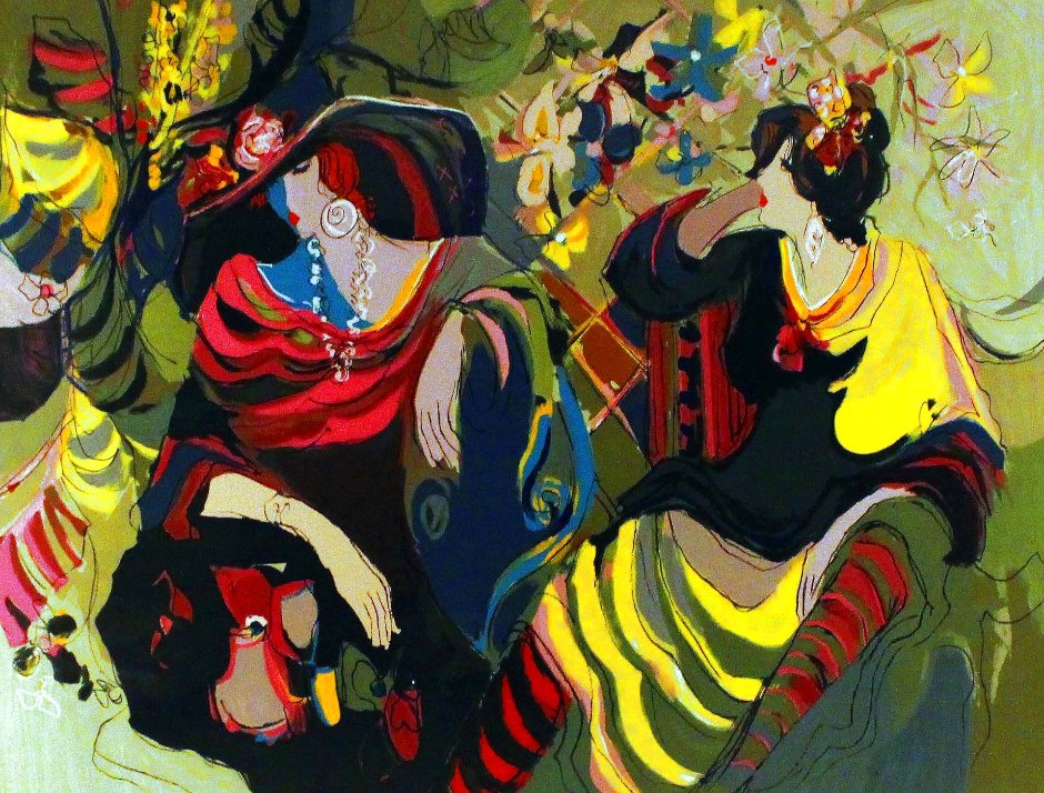 Isaac Maimon Israeli Contemporary Artist Paintings For Sale - 50 Listings