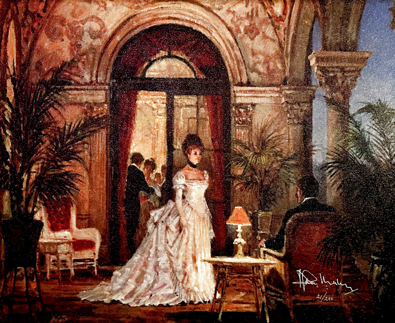 Summer Romance 1992 Giclee on Canvas 16x20 by Alan Maley - For Sale on ...