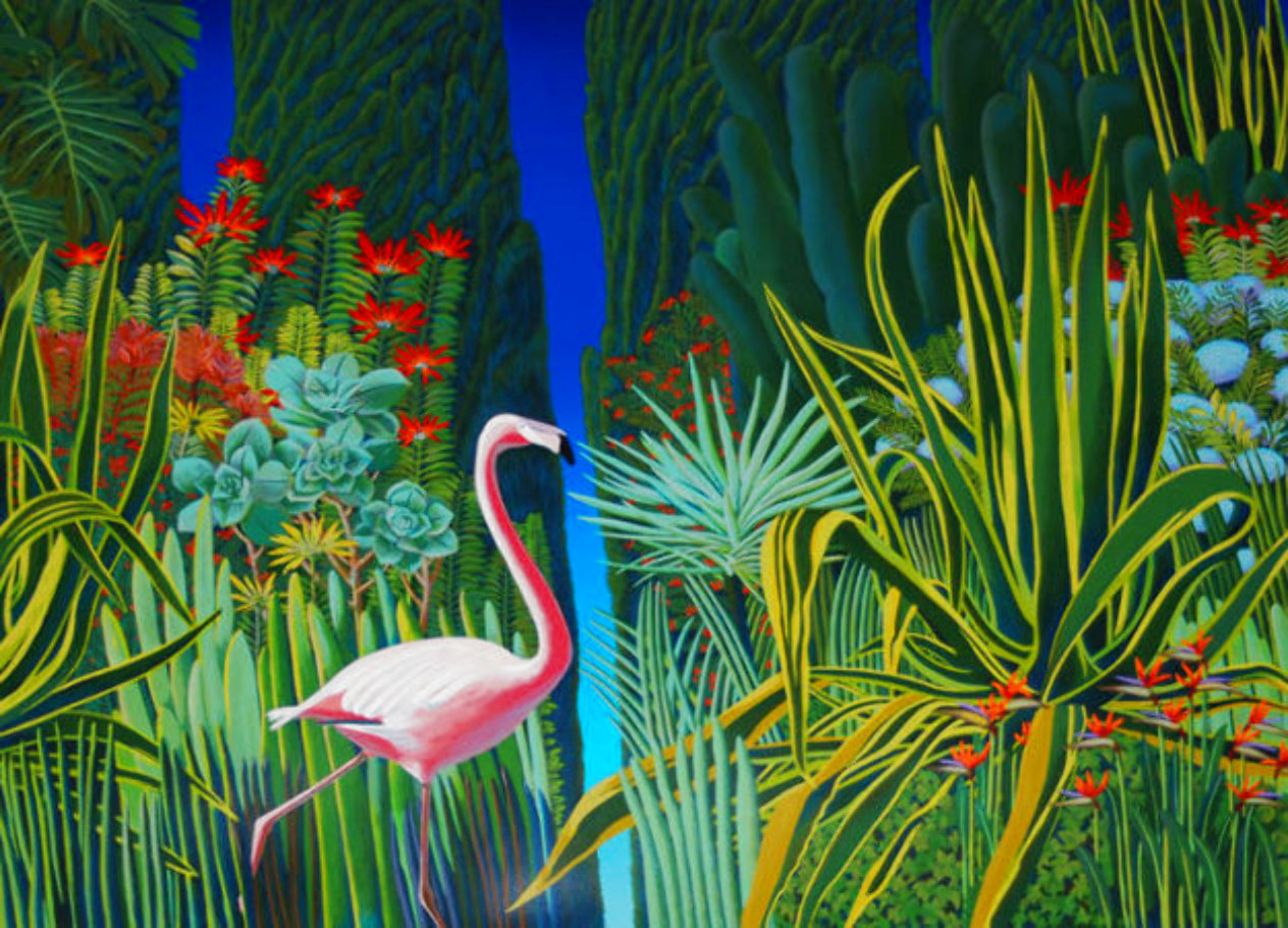 Garden to Behold - Set of 2 2006 Serigraph 34x48 by Bob Marchant - For ...