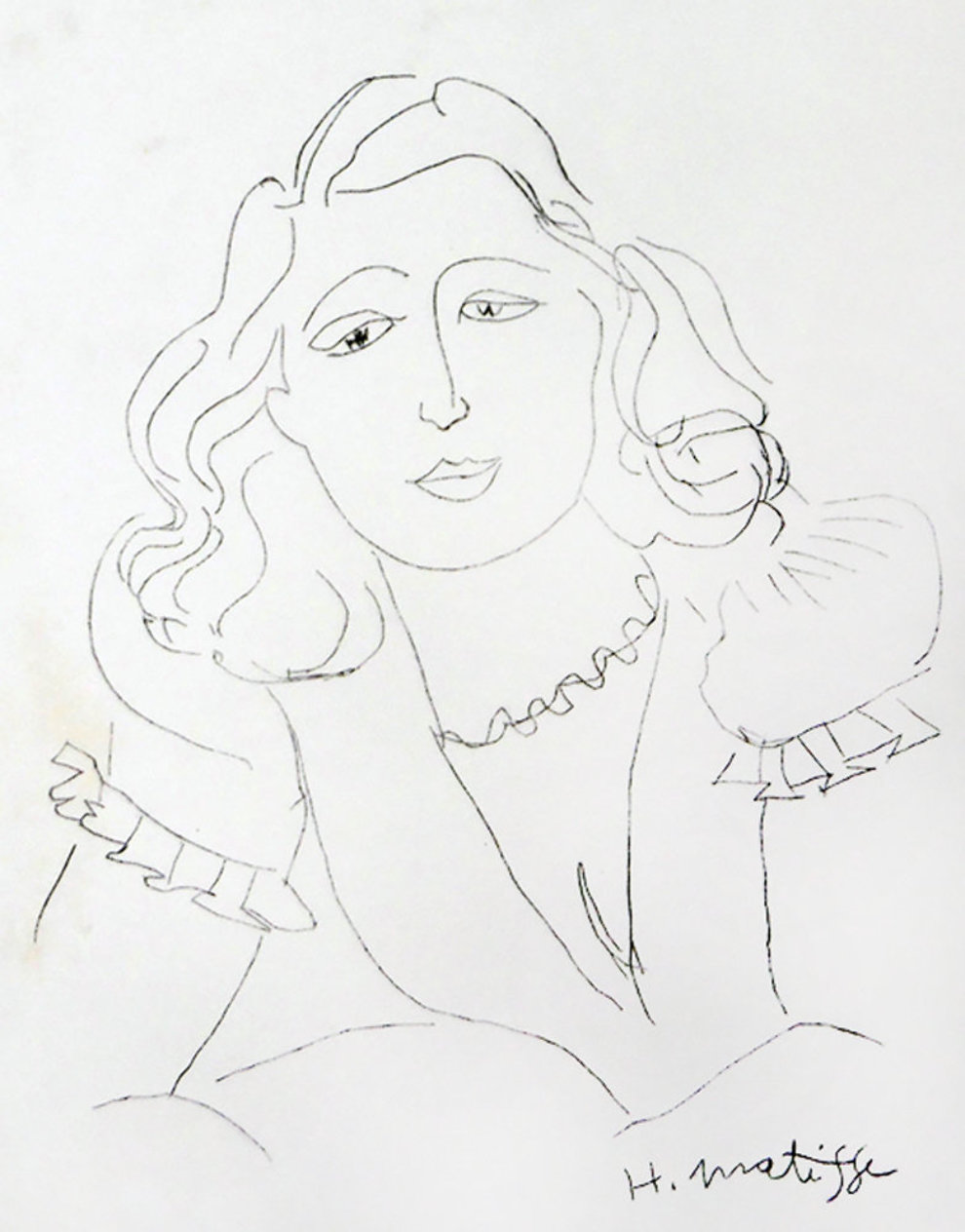 Lydia 1946 by Henri Matisse - For Sale on Art Brokerage