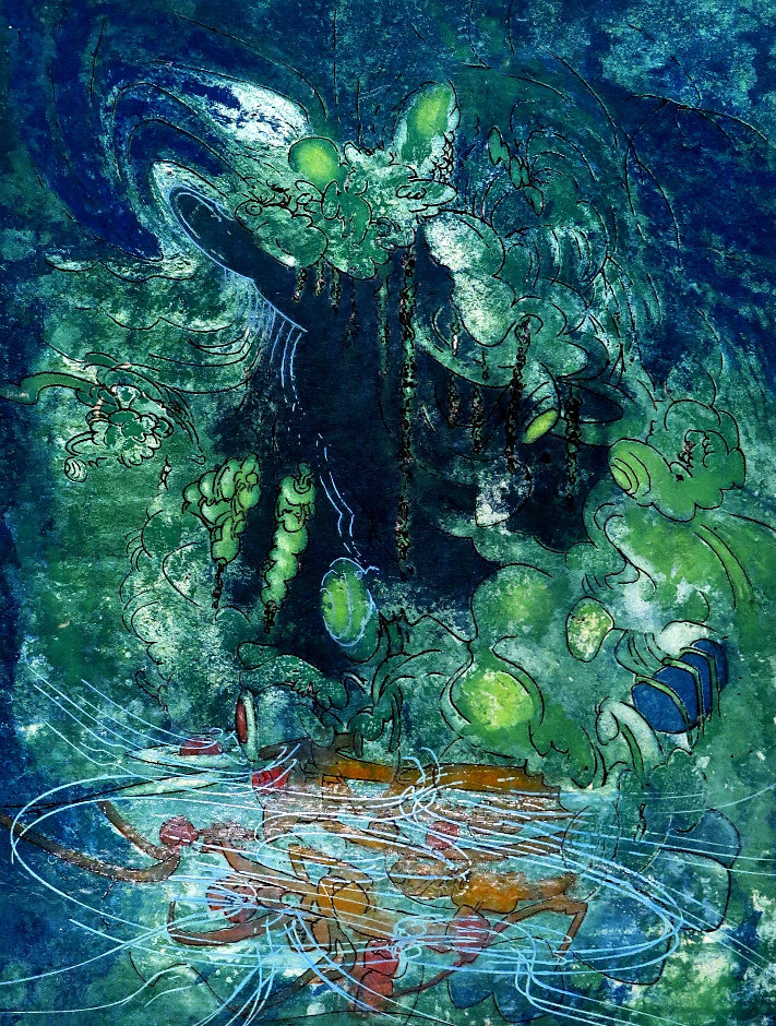 Roberto Sebastian Matta Chilean Surrealist Paintings/prints For Sale ...