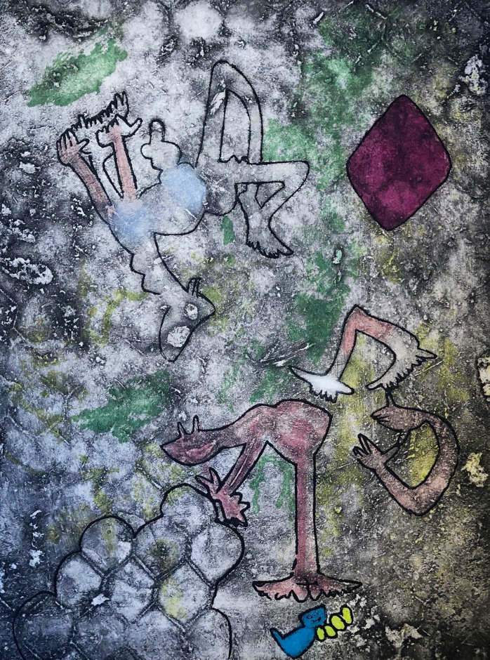 Roberto Sebastian Matta Chilean Surrealist Paintings/prints For Sale ...