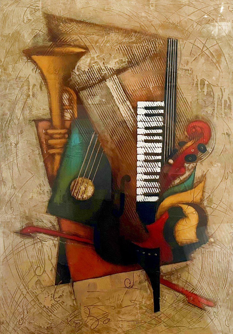 Orchestration XII 1999 Limited Edition Giclee by Emanuel Mattini - For Sale on Art Brokerage