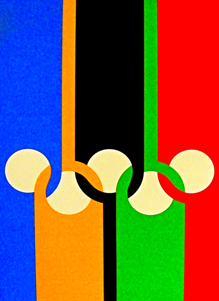 Olympic Munchen 1970 Silkscreen 27x19 by Max Bill - For Sale on Art ...